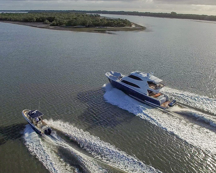 Maritimo M70 Dragon Pearl at Singapore Yacht Show | Maritimo