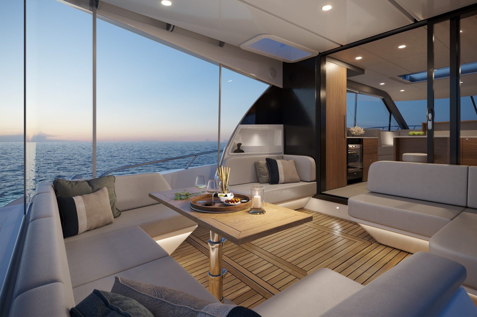 GLOBAL REVEAL | S55 SEDAN MOTOR YACHT - Maritimo