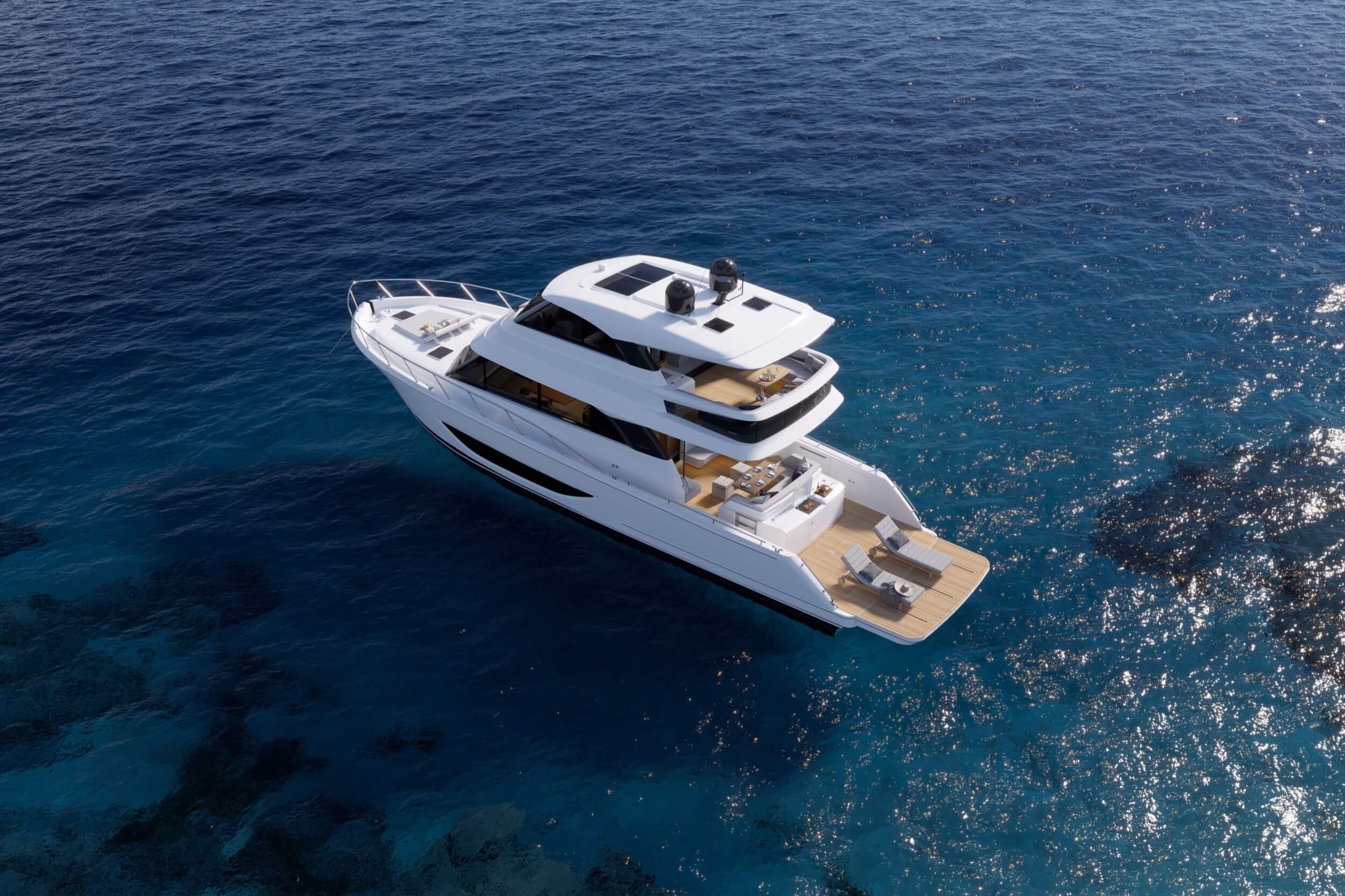 GLOBAL REVEAL | MARITIMO M60 FLYBRIDGE MOTOR YACHT