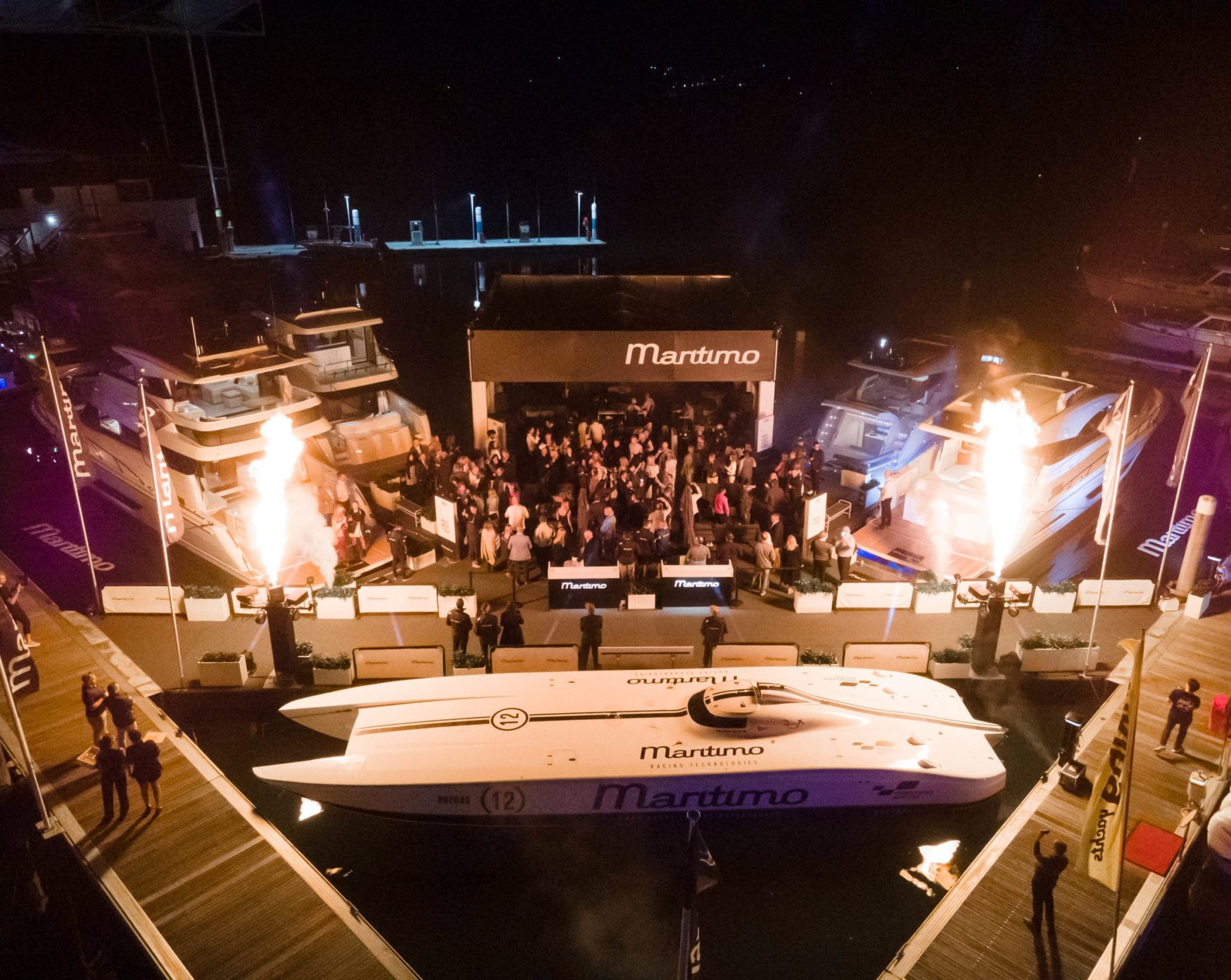 Maritimo Events Overview Page