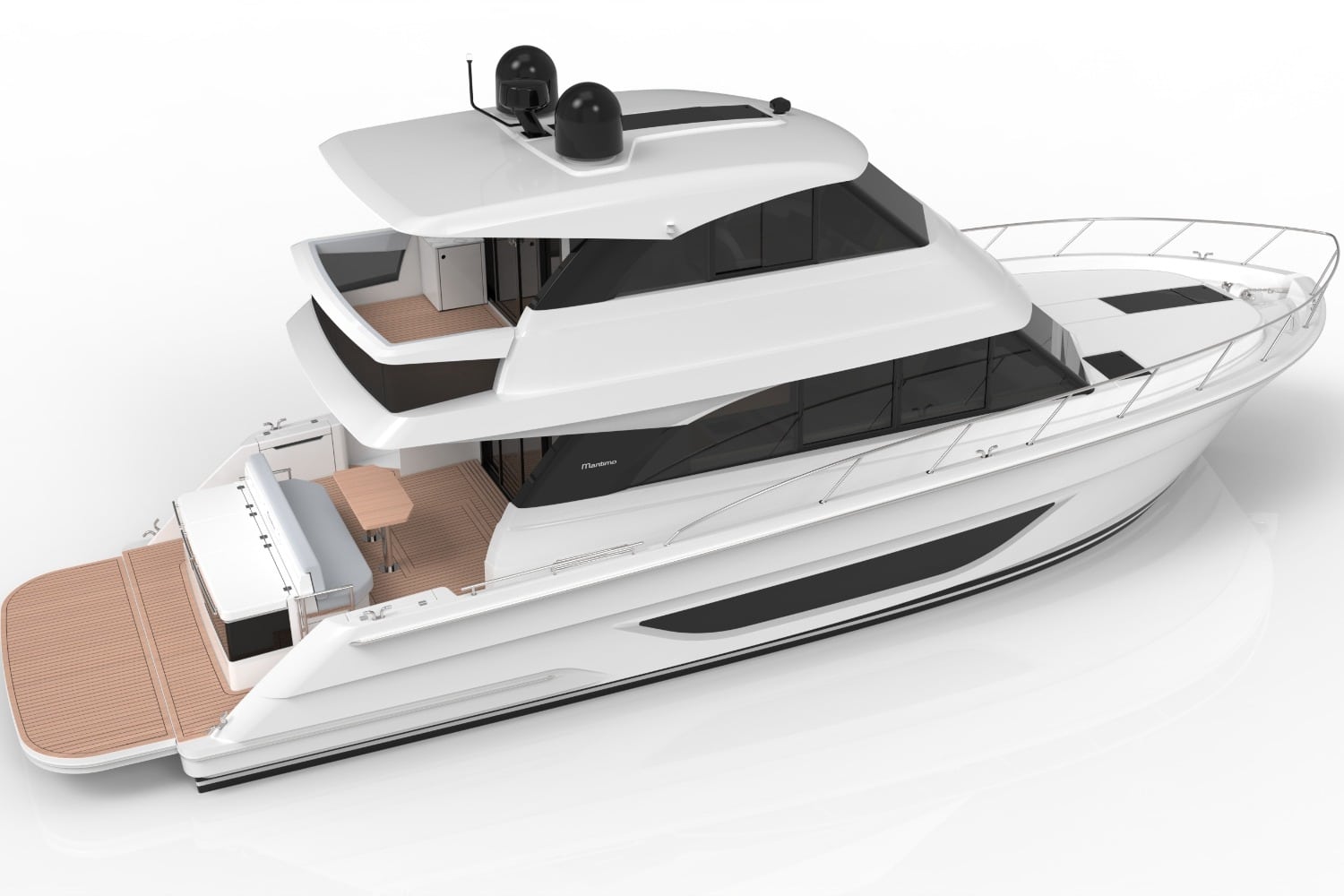 Maritimo M50 Flybridge and S50 Sedan Motor Yachts design and ...